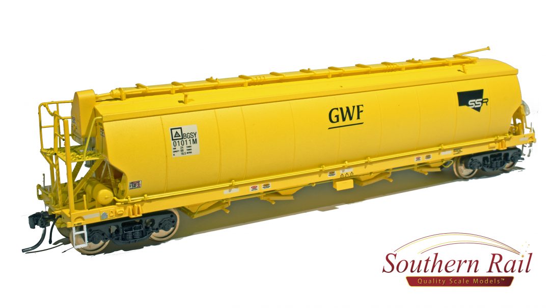 BGS01 | 3 Pack SSR | BGSY Grain Hoppers - Southern Rail Models