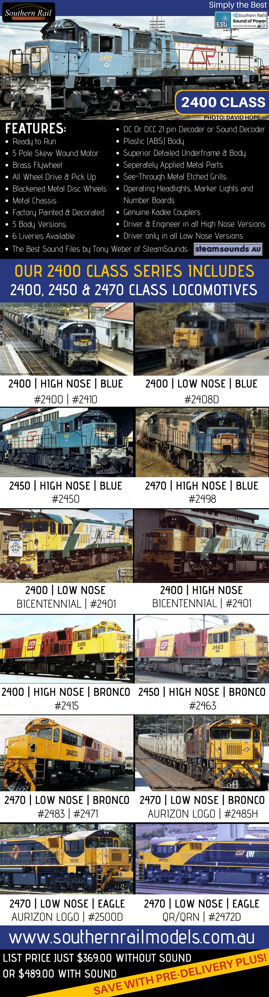 Promotions - Southern Rail Models