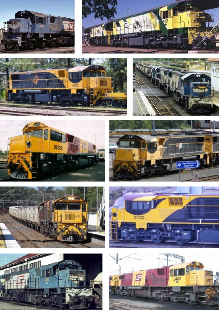 QLD - 2400 Class Diesel Loco - Southern Rail Models